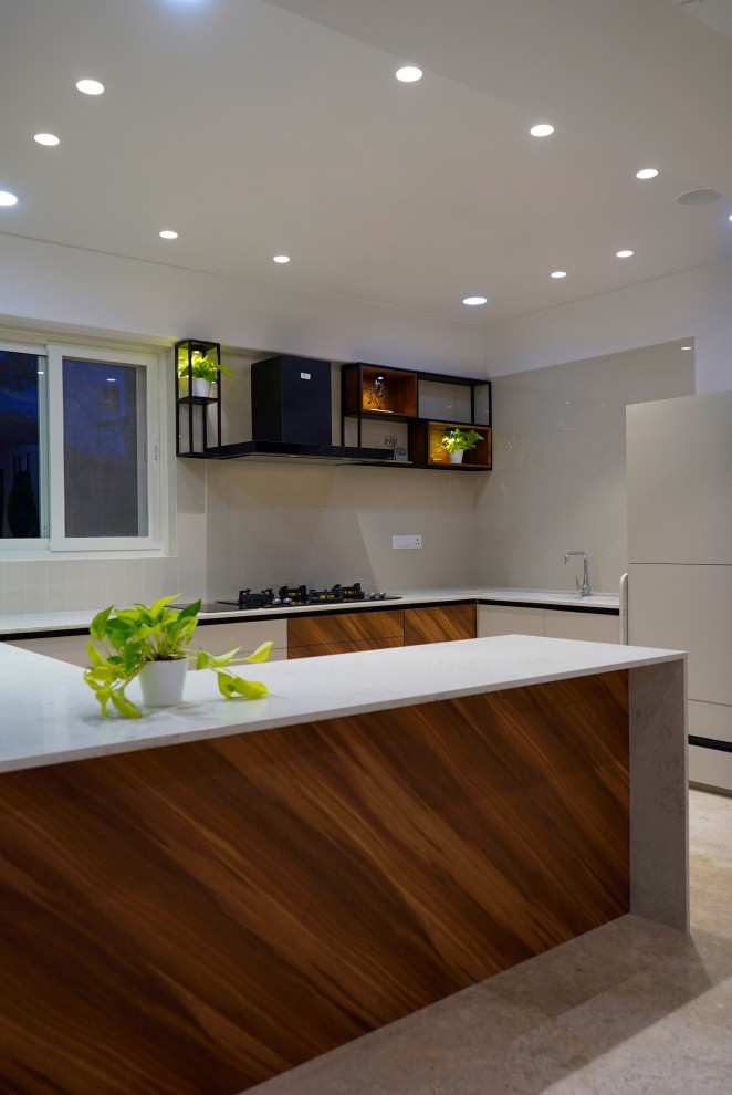 Modular kitchen laminate design - Indian - Kitchen - Other - by JNM ...