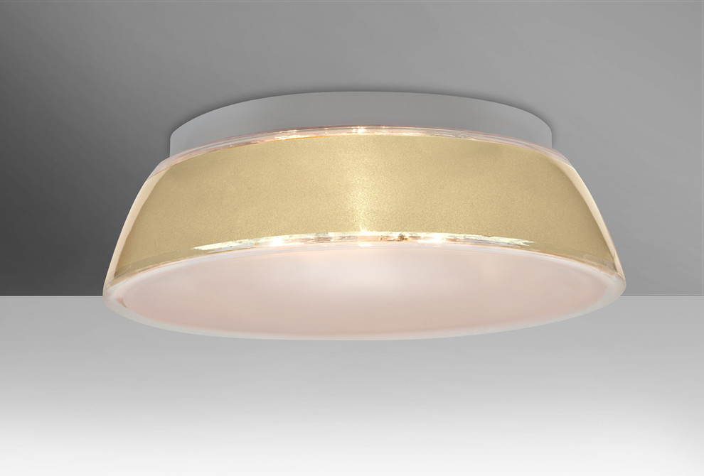 Pica 3 Light Ceiling Lighting, LED - Contemporary - Flush-mount Ceiling ...