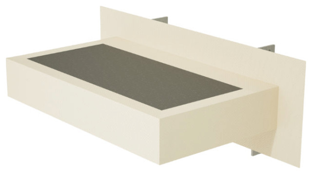 Floating Shower Bench Kit with Dural XPS Foam Board, 12x24 - Modern ...