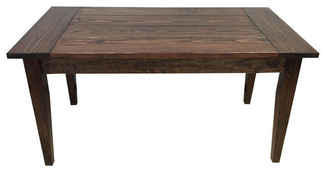 Red Mahogany Lodge Table, 42" - Dining Tables - by Ezekiel & Stearns ...
