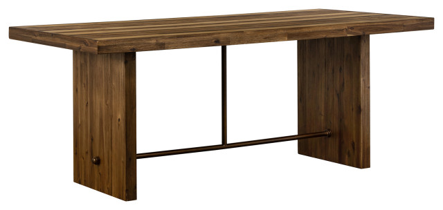 Superb Rustic Oak Dining Table - Transitional - Dining Tables - by ...