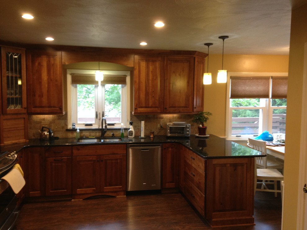 Kraftmaid cabinets rustic birch - Rustic - Other - by User | Houzz