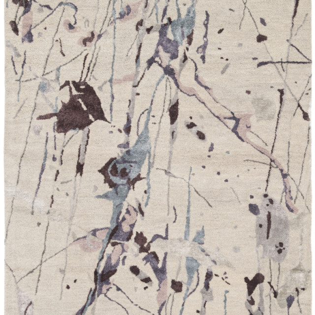 Safavieh Soho Collection Soh527a Handmade Grey/Multi Rug, 5' x 8 ...