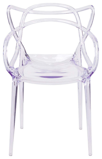 Keeper Clear Chair - Midcentury - Outdoor Dining Chairs - by ...