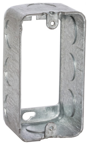 RACO® 665 Handy Box Extension Ring, Drawn with Conduit KO's, 4" x 1-7/8 ...