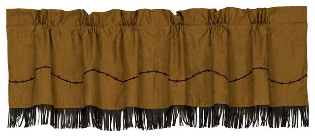 Barbwire Valance With Fringe - Southwestern - Valances - by HiEnd ...