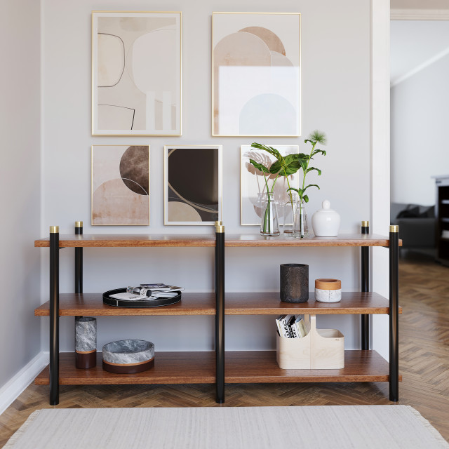 Soho Low Console Shelf - Contemporary - Console Tables - by LIEVO | Houzz