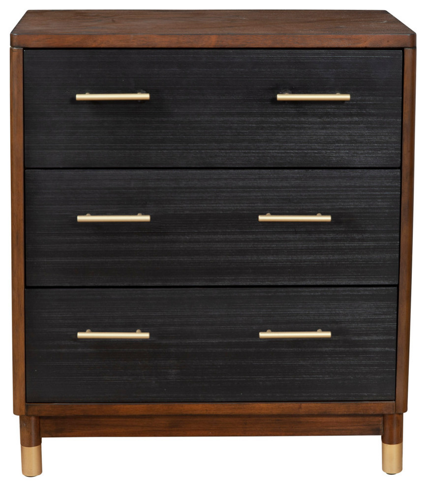 Belham 3 Drawer Small Chest - Midcentury - Dressers - by Alpine ...