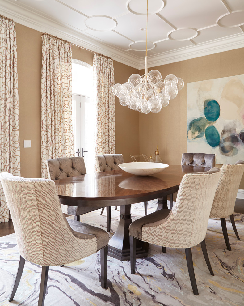 Gilded Beauty - Transitional - Dining Room - Chicago - by Buckingham ...