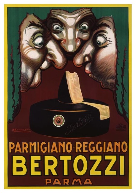 "Bertozzi" Digital Paper Print by Luciano Achille Mauzan, 17"x24", 17 ...