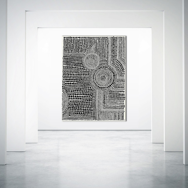 Clustered Dots A Fine Art Giant Canvas Print 54"X72" - Contemporary ...
