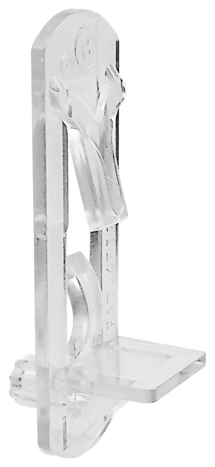 Shelf Support Peg, Self-Locking, 5 mm., 5/8" Clear, 4Pack - Traditional ...