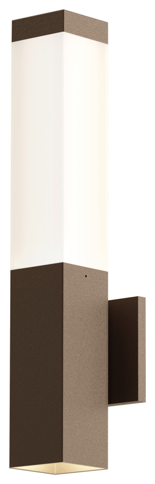 Inside Out Square Column LED Sconce - Modern - Outdoor Wall Lights And ...