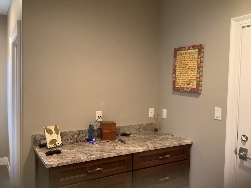 help with secondary entryway wall.