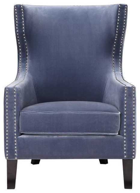 Valley Arm Chair Blue - Transitional - Armchairs And Accent Chairs - by ...