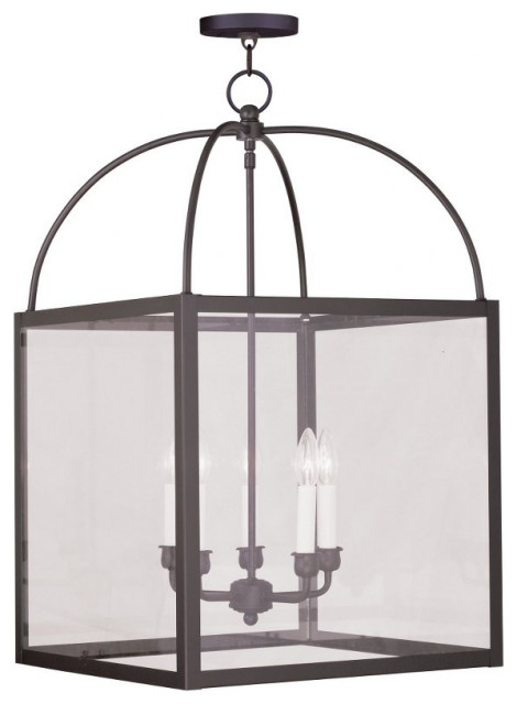 Vicar's Bridge Road - 5 Light Hanging Lantern - Chandelier - 218-BEL ...