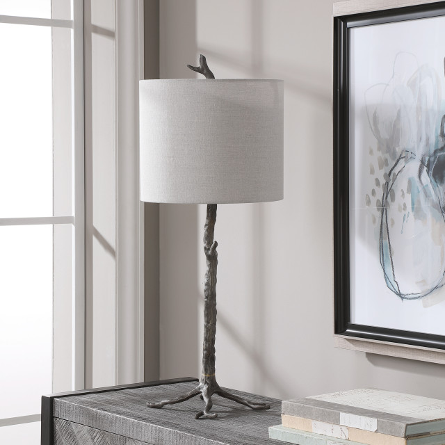 30" Farmhouse Gold Rustic Table Lamp - Rustic - Table Lamps - by ...