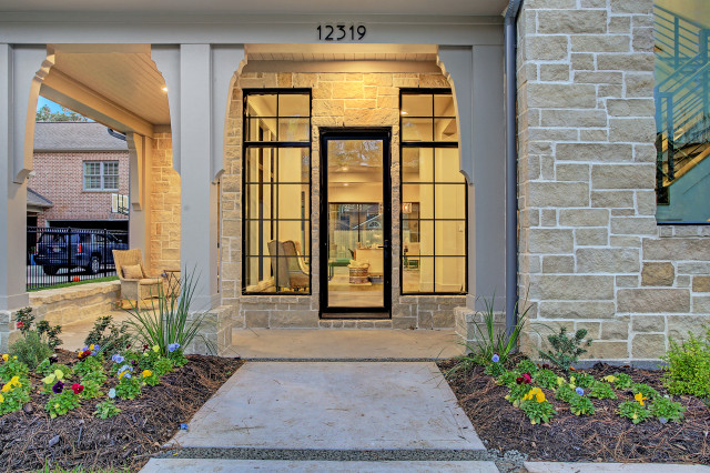02 - Contemporary Front Entry - Contemporary - Entry - Houston - by ...