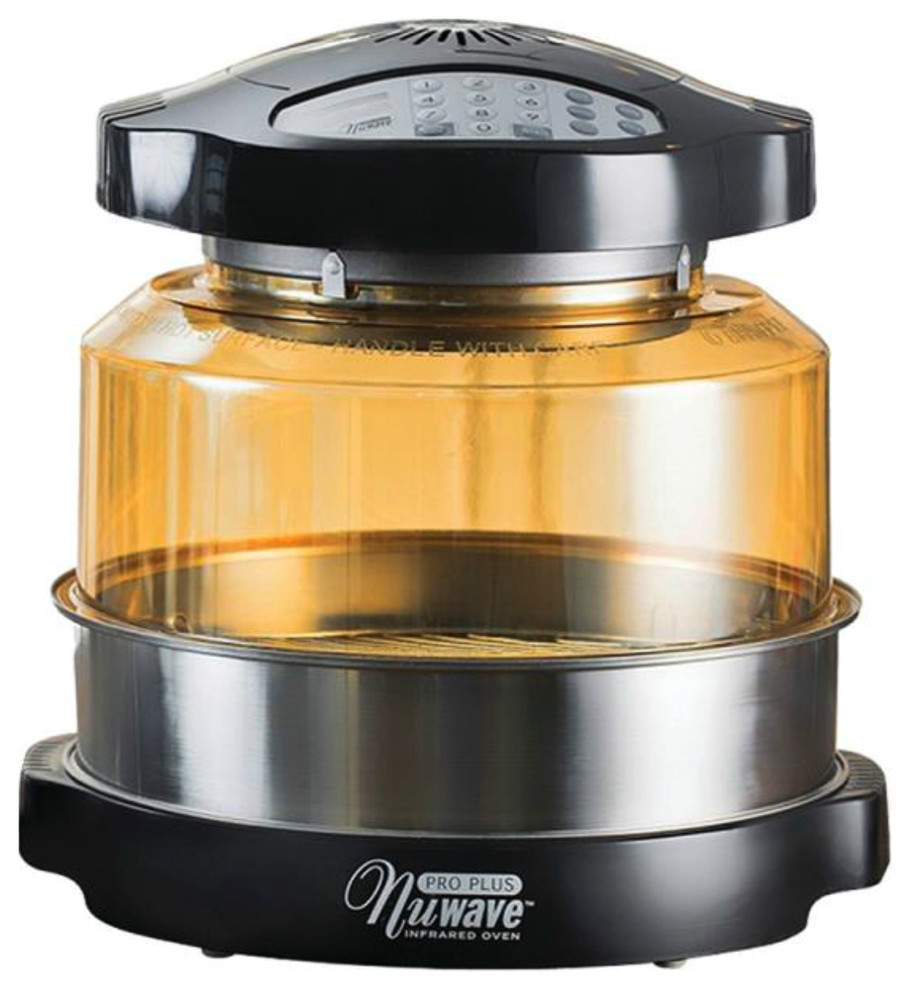 NuWave Oven Pro Plus with Stainless Steel Extender Ring - Contemporary ...