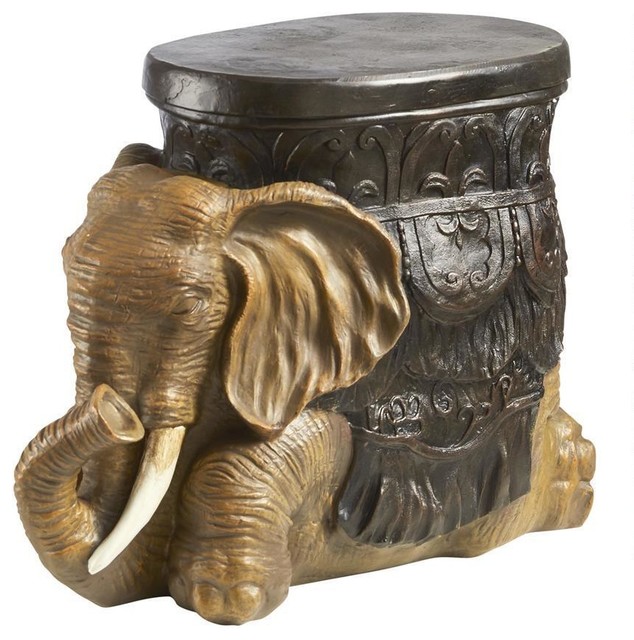 Sultans Elephant Table - Tropical - Side Tables And End Tables - by ...