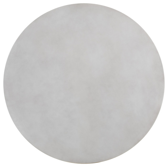 White Concrete Round Dining Table L, Andrew Martin Emerson ...