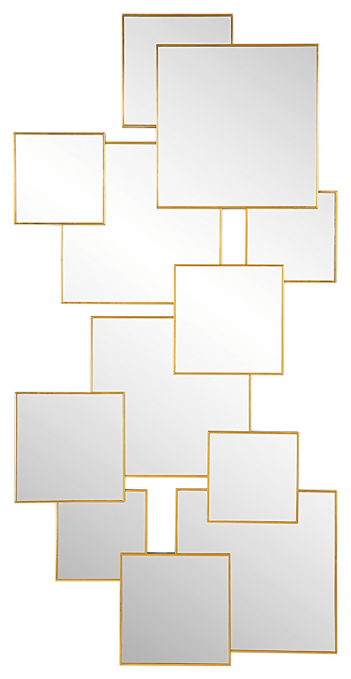 Soren Squares Mirror - Contemporary - Wall Mirrors - by Furnishmyplace ...