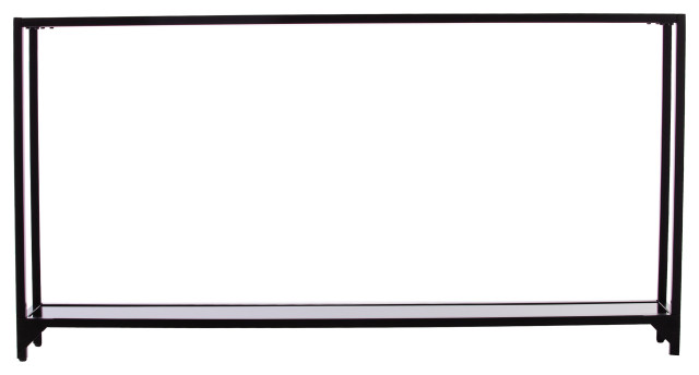 Shirebrook Narrow Metal Console Table - Transitional - Console Tables ...