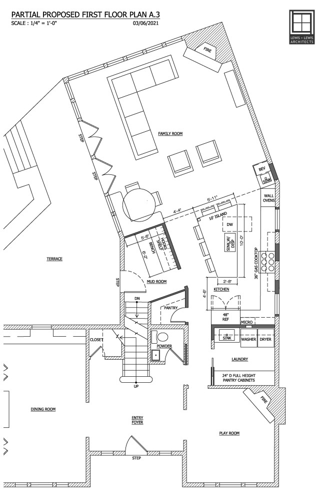 Please help with odd-shaped kitchen layout