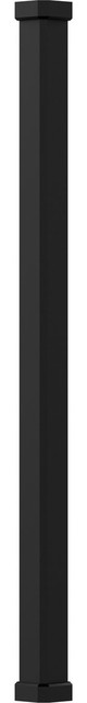 6" x 8' Endura-Aluminum Craftsman Style Column, Square Shaft, Textured ...