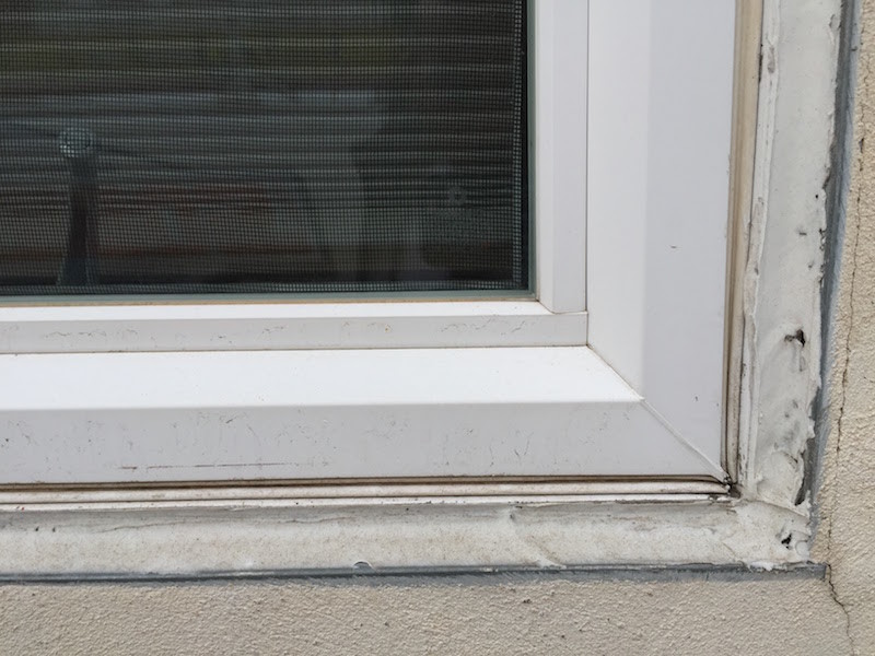 Molding around windows