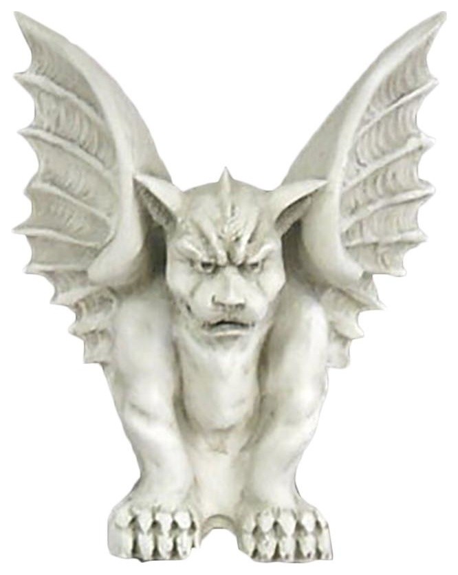 Rock 'N Roll Garg, Gargoyle Statue - Eclectic - Garden Statues And Yard ...