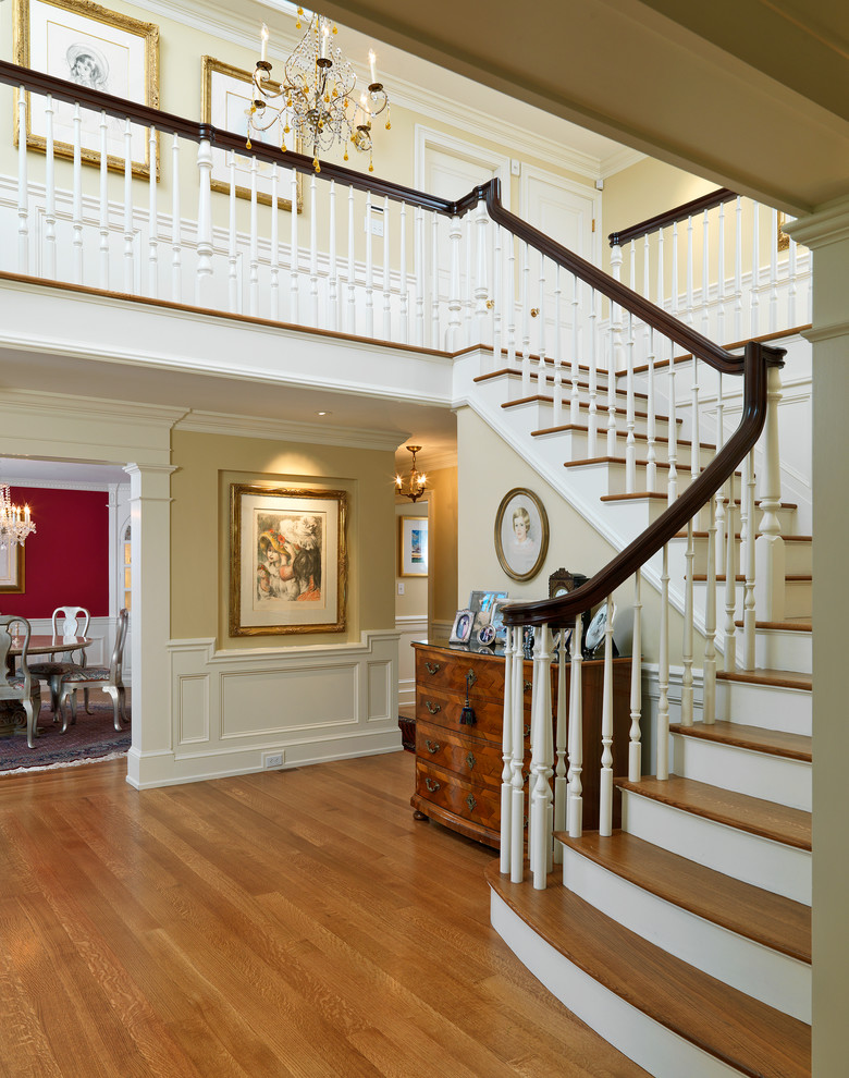 Entry Halls & Main Stairs - Traditional - Staircase - Boston - by Jan ...