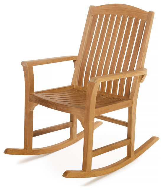 Teak Rocking Chair Colorado - Craftsman - Outdoor Gliders - by ARB Teak ...