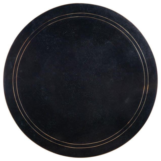 Lion Pedestal Center Table - Traditional - Side Tables And End Tables ...