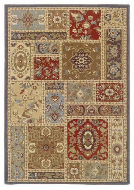 Oriental Weavers Huntington 1716C Rug, 8'2" x 10'0" - Traditional ...
