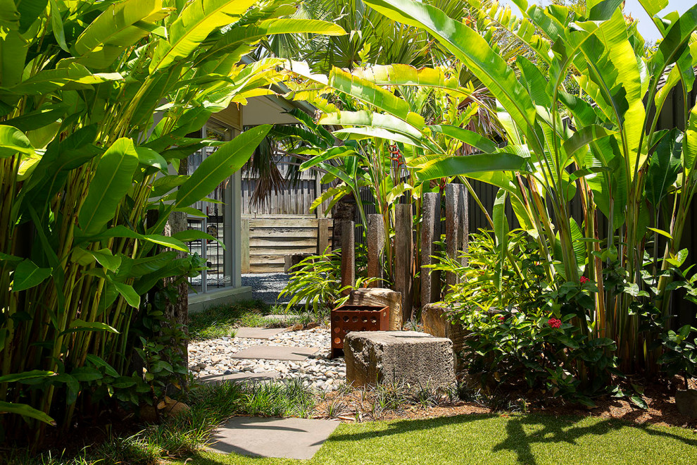 Tropical Garden Oasis - Tropical - Landscape - Sunshine Coast - by ...