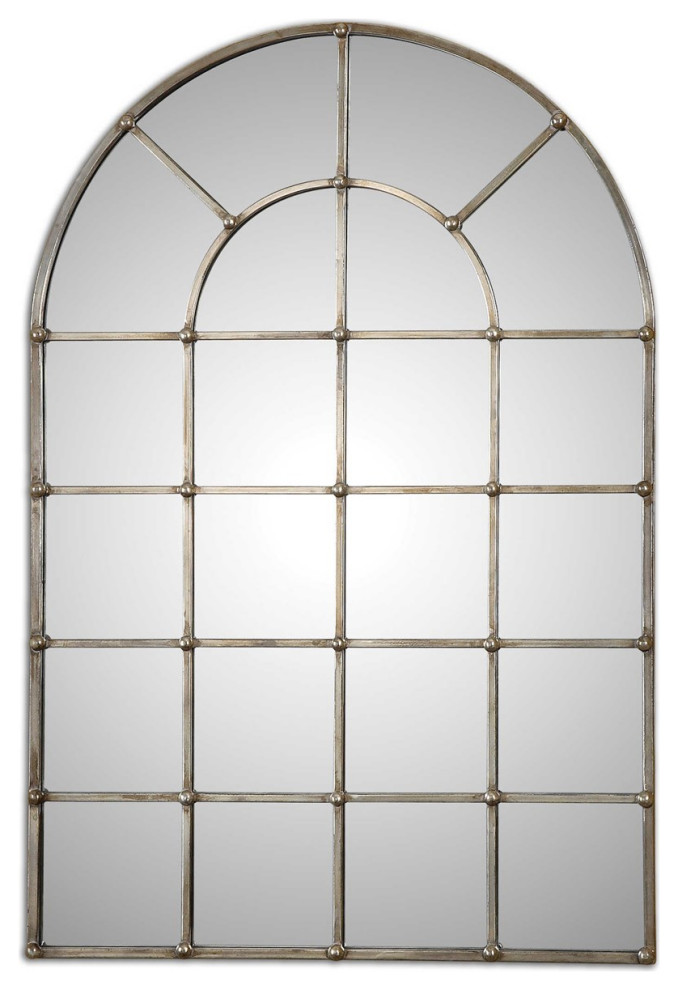 Elegant 44" Palladian Arch Wall Mirror - Industrial - Wall Mirrors - by ...