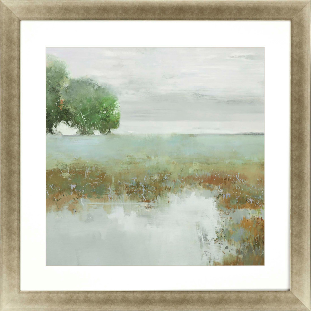 Paragon Trees and Creek I Artwork - Contemporary - Prints And Posters ...