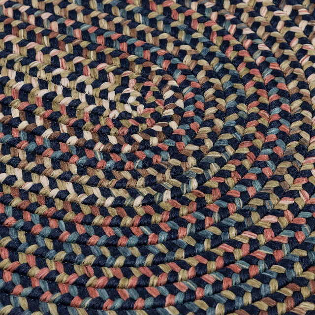 Cedar Cove Variegated/Multi Indoor Rug Rustic Farmhouse CV19, 6'x6 ...