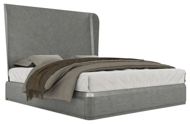 Continental King Bed - Transitional - Platform Beds - by iAtelier ...