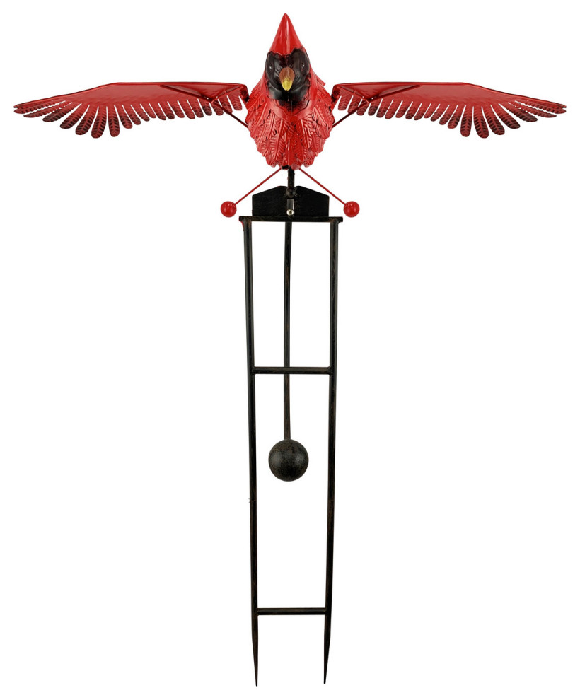 Rocker Large Cardinal - Contemporary - Garden Statues And Yard Art - by ...