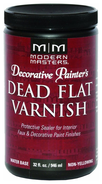 Modern Masters DP60932 Interior Dead Flat Varnish, 32 Oz - Stains And ...