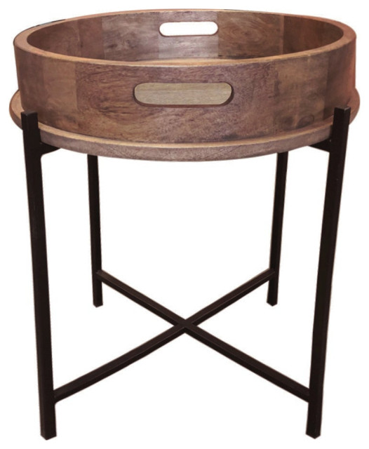Barrel Side Table - Industrial - Side Tables And End Tables - by ...