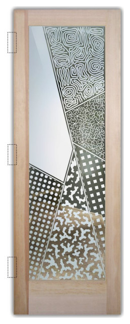 Interior Prehung Door or Interior Slab Door - Matrix Angles - Primed ...