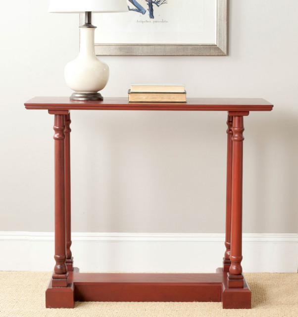 Safavieh Regan Console, Red, #N/A - Traditional - Console Tables - by ...