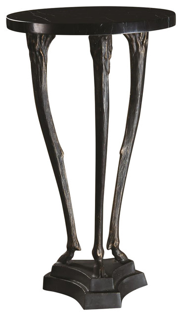 Fawn Leg Side Table, Bronze - Eclectic - Side Tables And End Tables ...