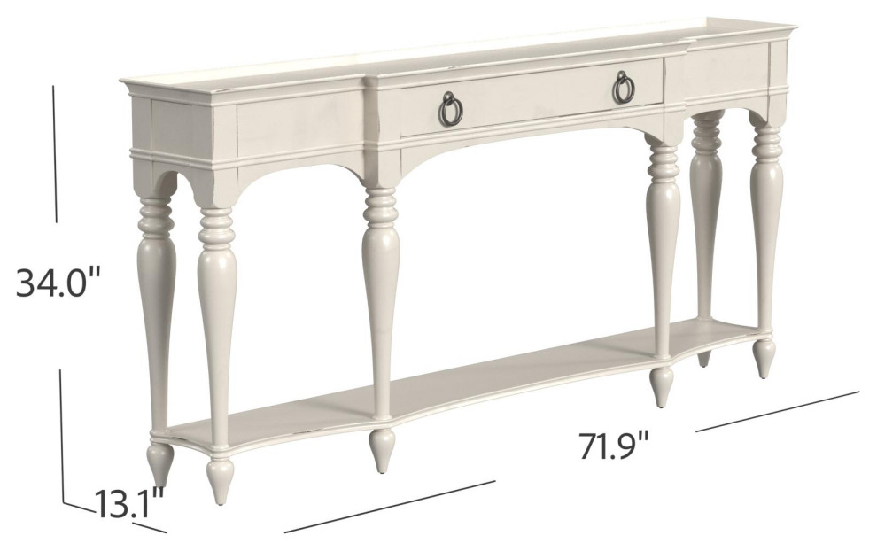 Sanibel Grand Console Table - Traditional - Console Tables - by ...