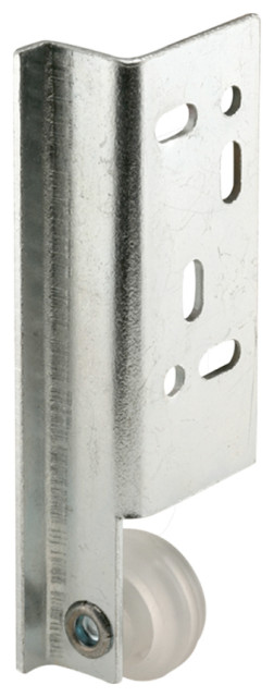 Steel Drawer Track Center Roller Assembly, 3/4" Wheel, Concave Edge ...