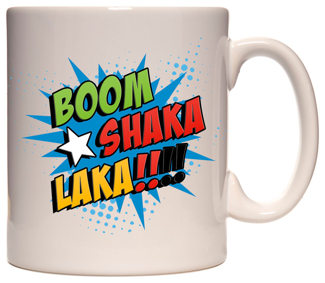 Boom Shaka Laka Mug, 11 oz - Contemporary - Mugs - by Imaginarium Goods ...