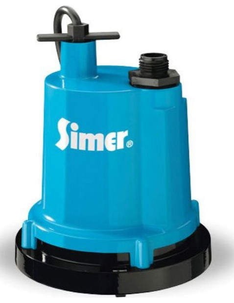Simer 2300 Simmer Utility Pump, 1/6Hp - Transitional - Pool Pumps And ...